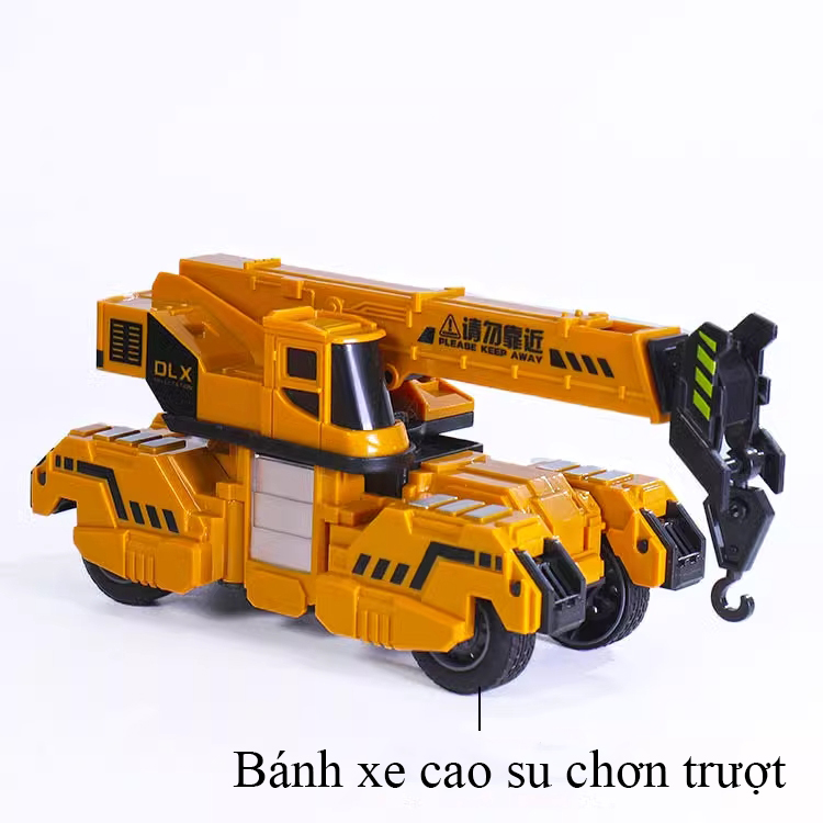 Kavy container Heavy Duty Crane Toy With 360 Degree Rotating Box With 4 ...
