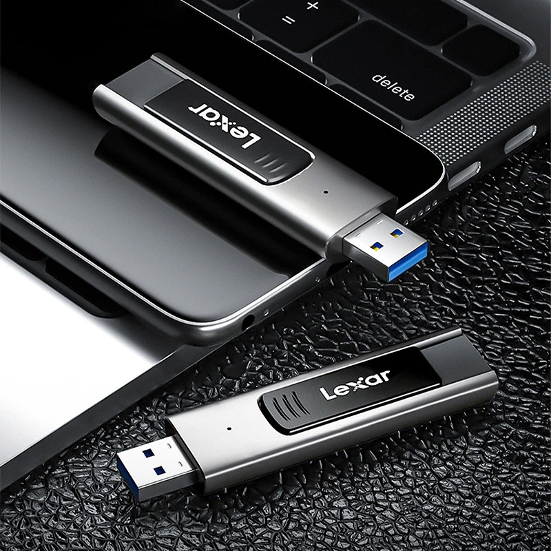 Usb 64GB/ 128GB/ 256GB Lexar M900 Flash Drive, Standard 3.1, reading ...