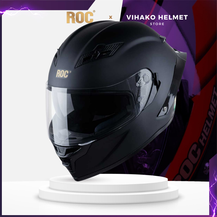 Roc r03 full face helmet, backpacking hat with 2 glasses royal helmet ...