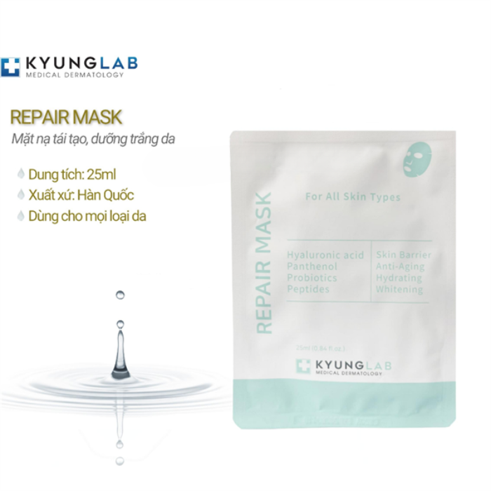 Kyunglab Repair Mask Moisturizes, fades dark spots and restores for all ...