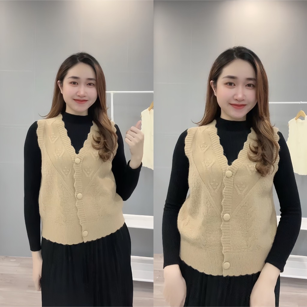 VINTAGE STYLE LADY'S WOOL GILE, BEAUTIFUL WOMEN'S BUTTONED WOOL GILE ...