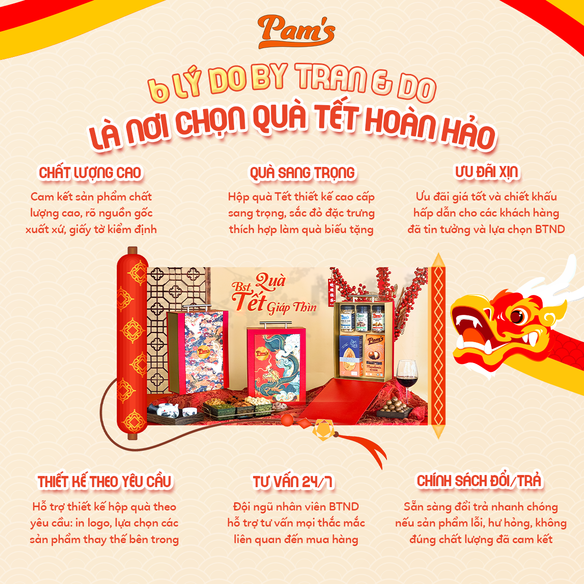 Gift Set 2024 Pams - Gift Set CNY As Italian - Premium Gifts Xuan Giap ...