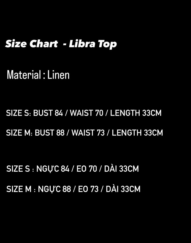 Libra Top - Linen and Lace 2-String Shirt (original photo) | Shopee ...