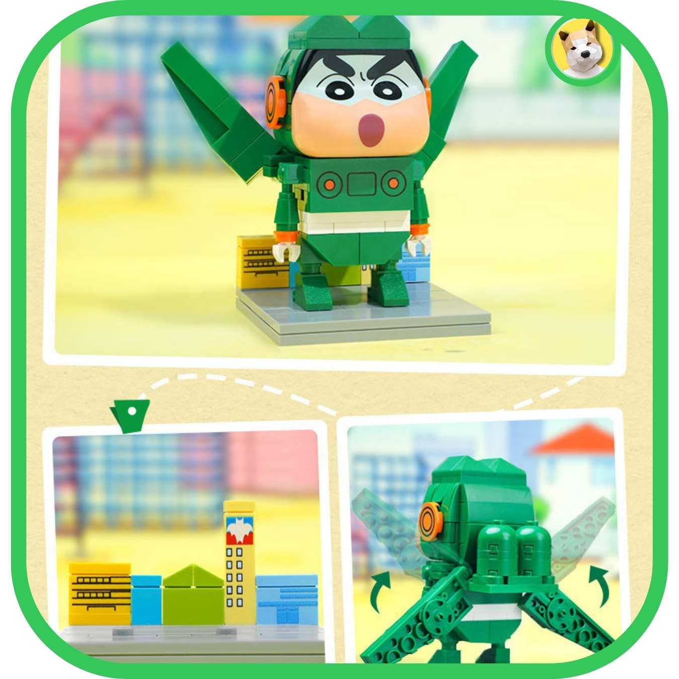 Full box Lego Shin Shinnosuke cosplay cute superhero dinosaur cartoon ...