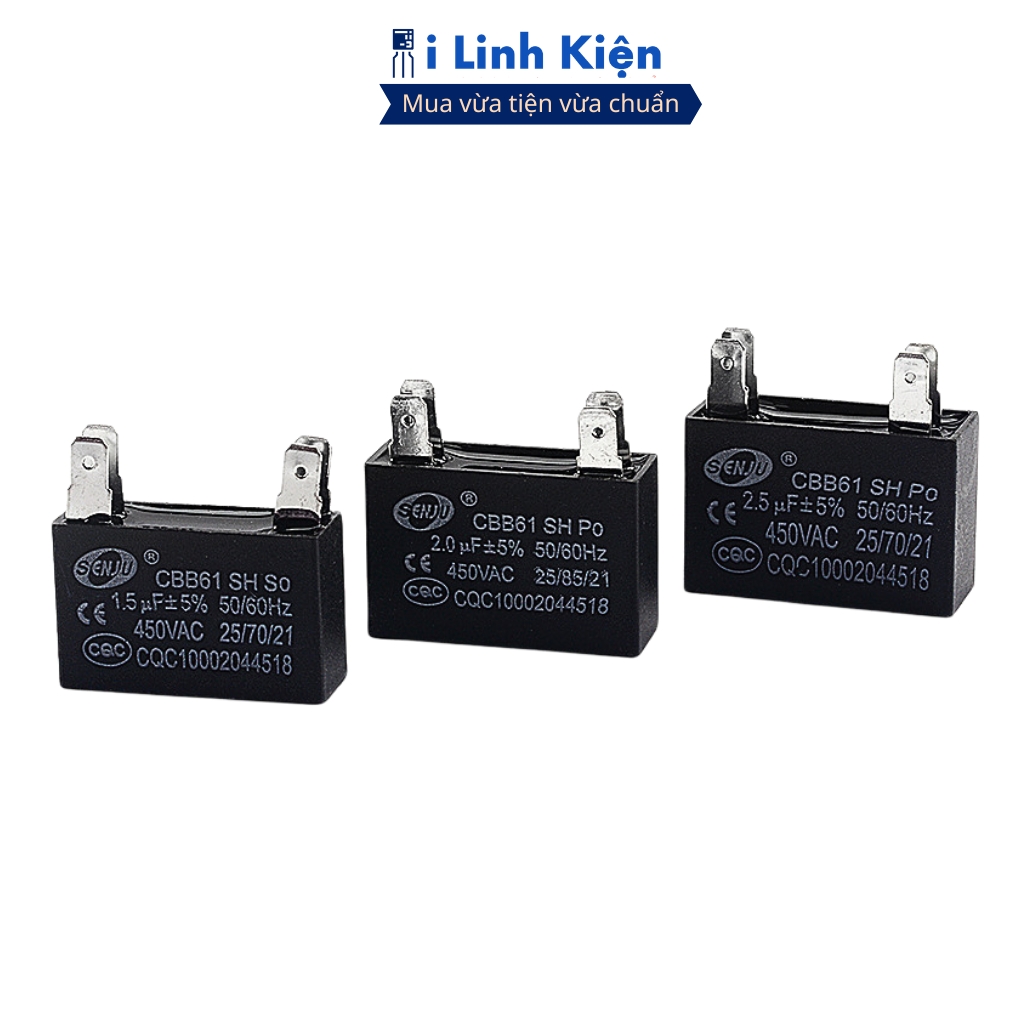 Genuine ilinhkien 4-pin air conditioner condenser fan capacitor with ...