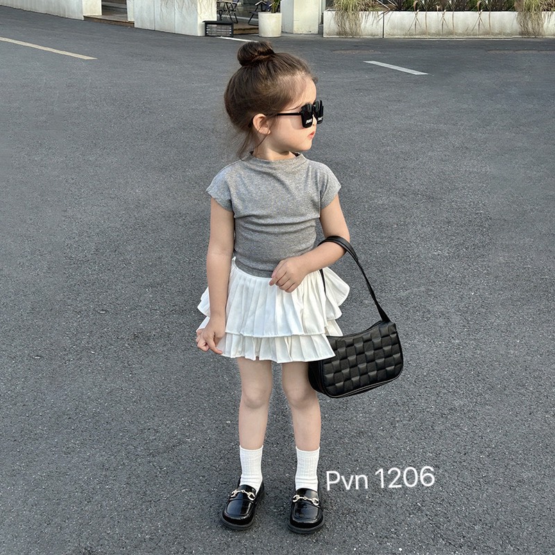 Baby girl clothes set - Baby girl skirt set with cute backless mussel ...