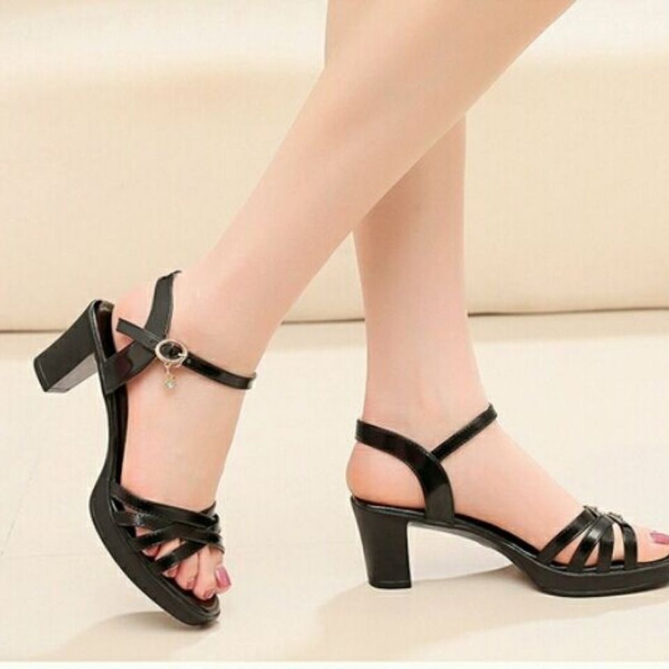 Women's sandals with high heels 3 centimeters, 5 centimeters, 7 ...