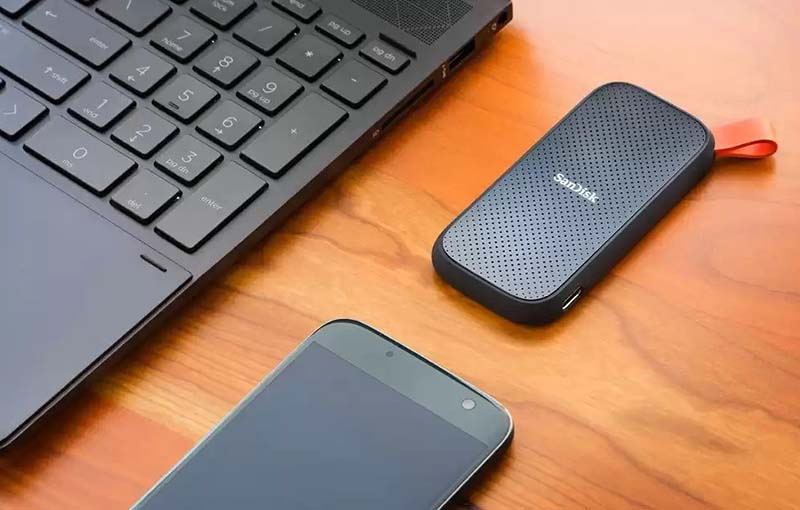 Sandisk Portable E30 SSD External Portable hard drive, 1TB / 2TB ...
