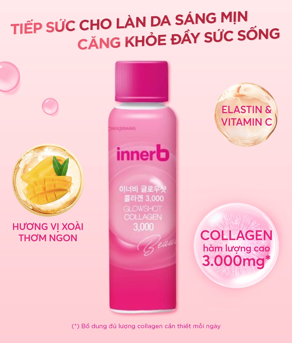 [COMBO 1 Box - DATE T9 / 2024] InnerB Glowshot Collagen Brightening ...