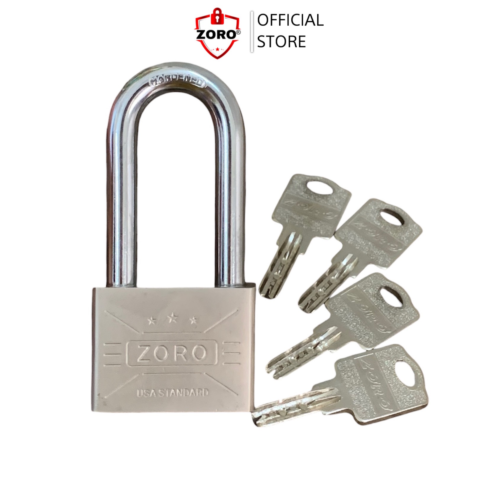 Zoro 5-inch spoon key lock - keyless push-button door lock, high ...