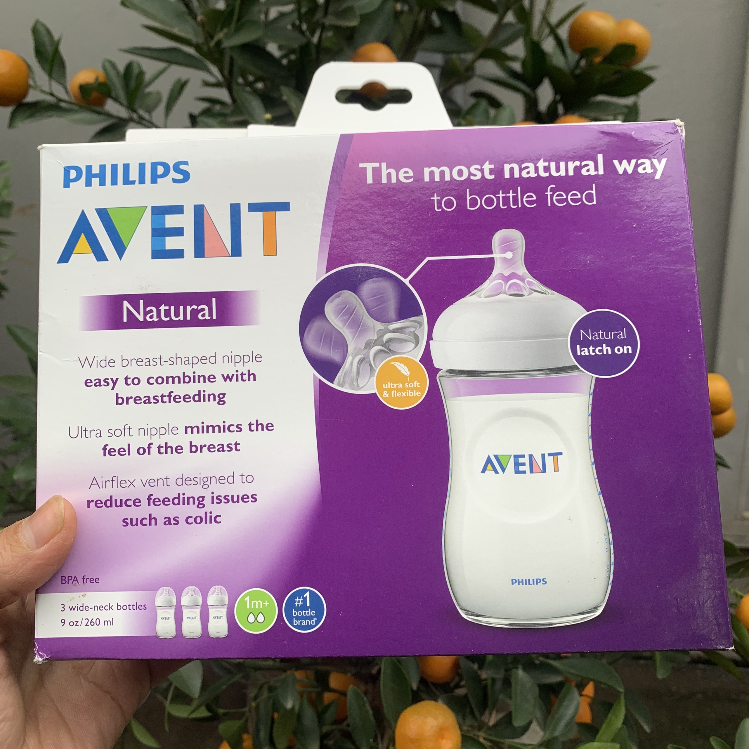 Philips Avent natural milk bottles 125ml 260ml 330ml | Shopee Malaysia