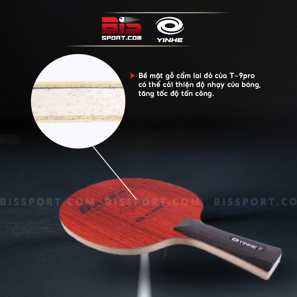 Genuine Yinhe Balsa T9 Pro Table Tennis Racket - Specialized in Spikes ...