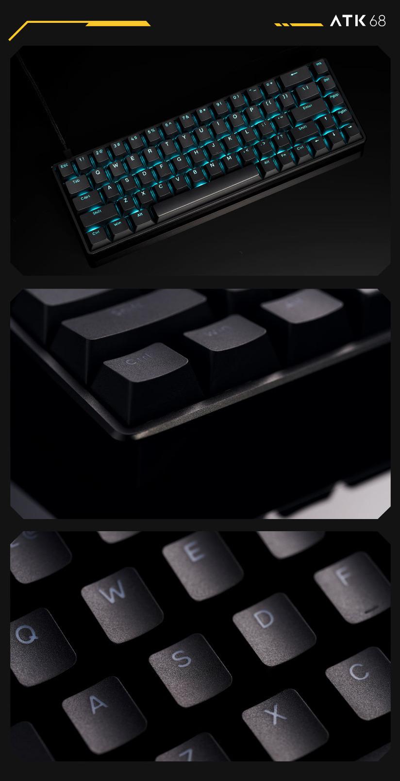 Mechanical keyboard VGN VXE ATK68 Magnetic Switch (Rapid Trigger ...