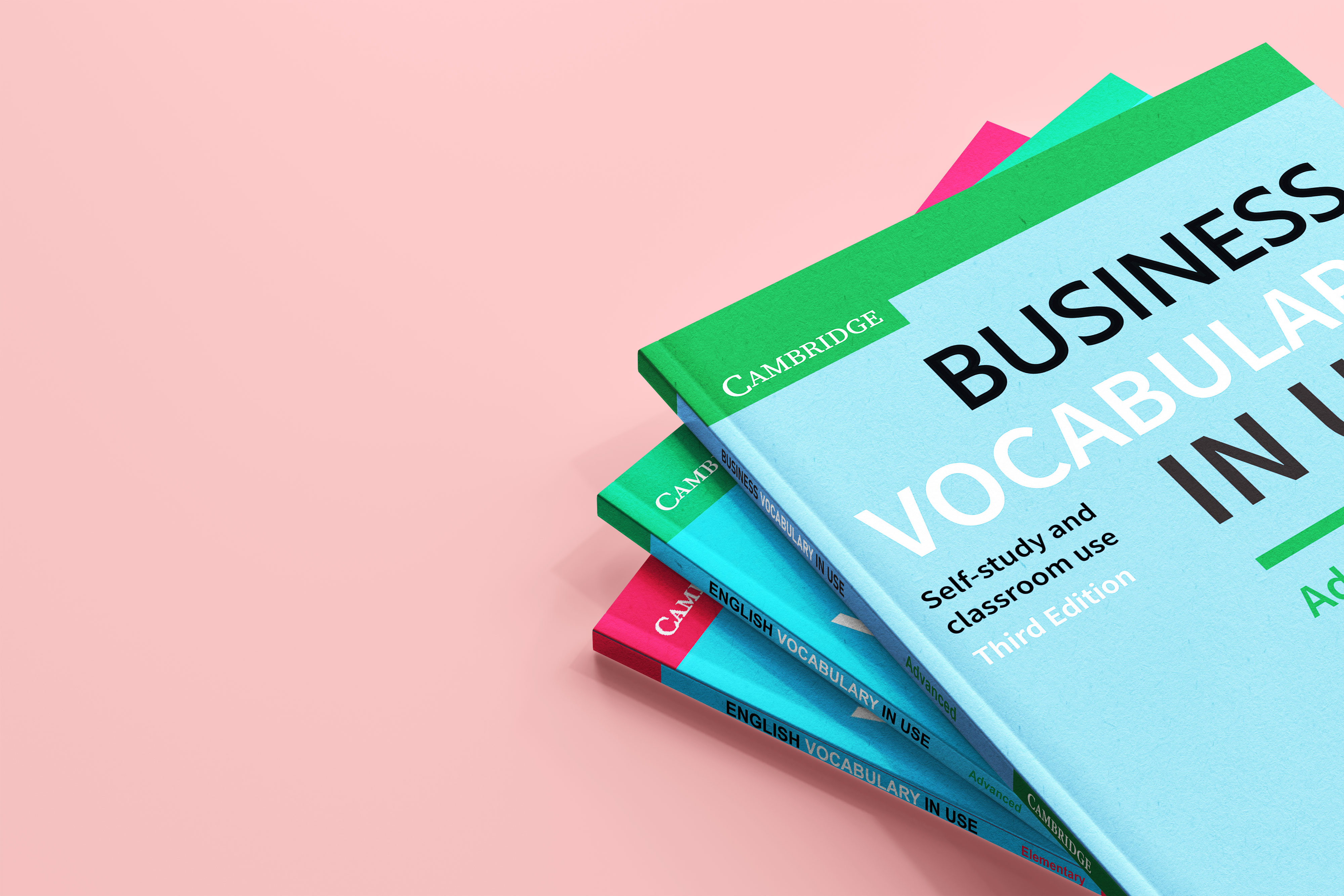 English Vocabulary in Use books - set of 4 books - full A4 color prints ...