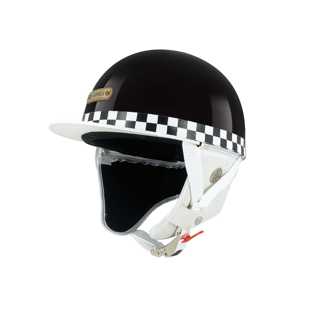 Napoli Bosozoku Japan Style Vintage half-head helmet - Vintage 1/2-head ...