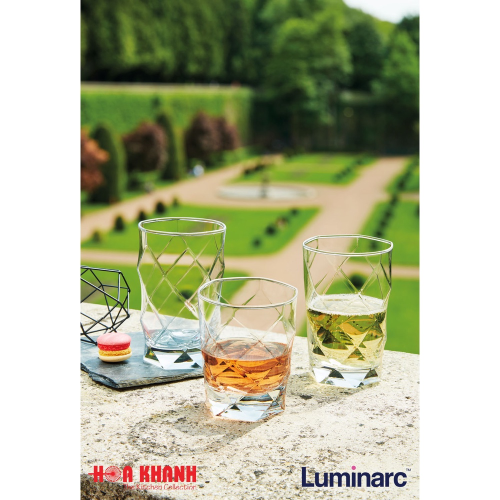 Luminarc Lourve Glass Drinking Cup 260ml - N1808 - Set of 6 glasses ...