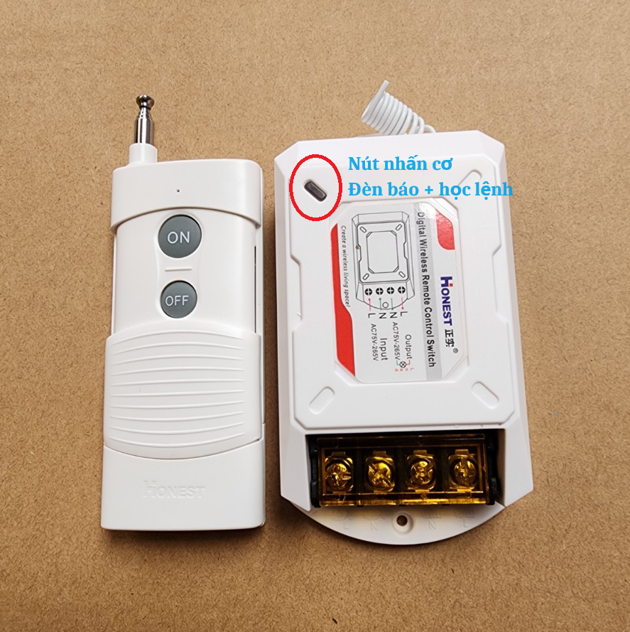 Honest 30A. High capacity remote control switch 1km 220v -30A controls ...