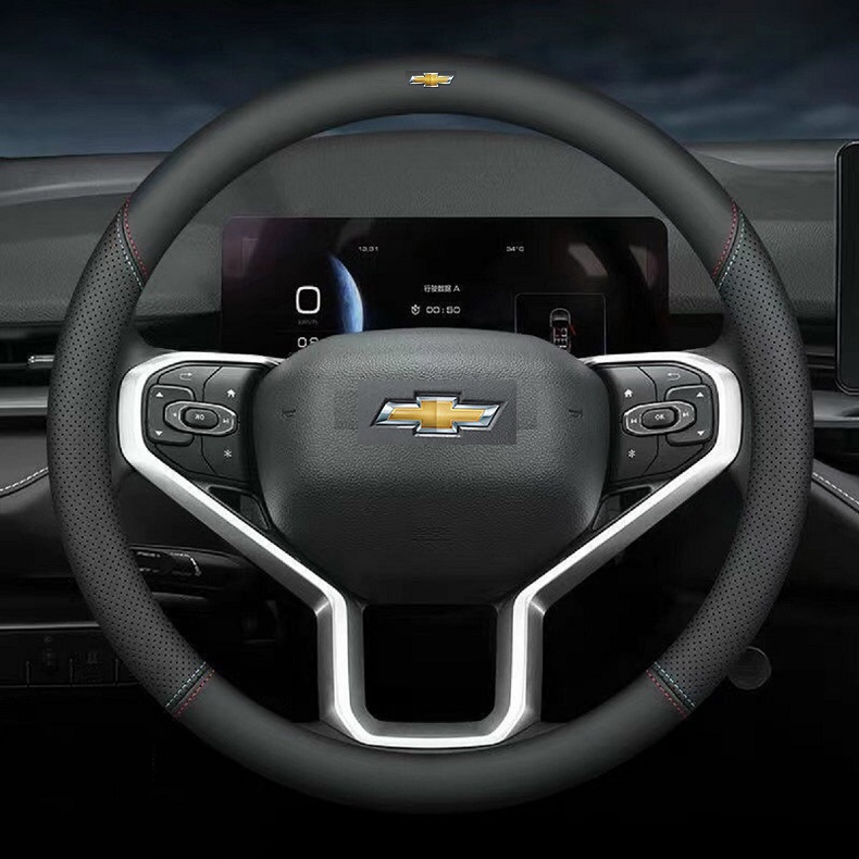 Soft Nappa Leather Steering Wheel Cover for Toyota, KIA, Ford, Mazda ...