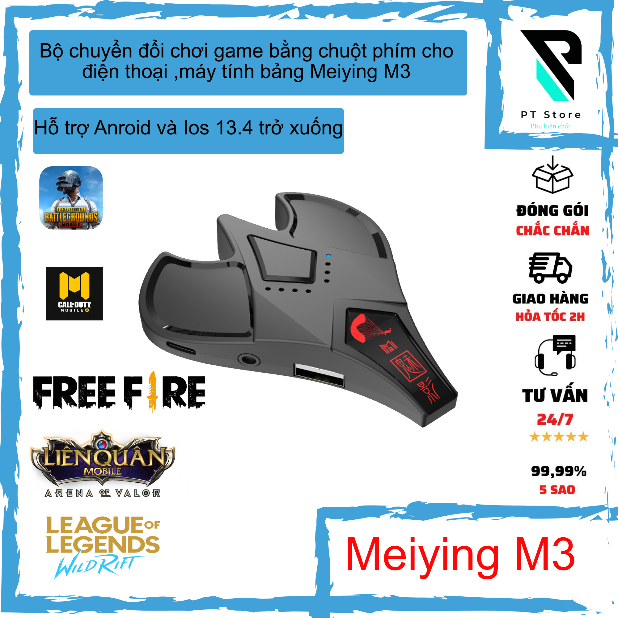 High-end Hanjoy Mejing M3 Mouse and Keyboard Gaming Adapter with ...
