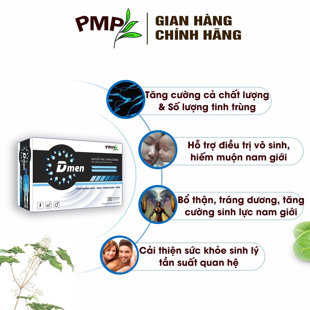 Dmen PMP Sperm Supplement - Increase Sperm Quality, More Zinc Than ...
