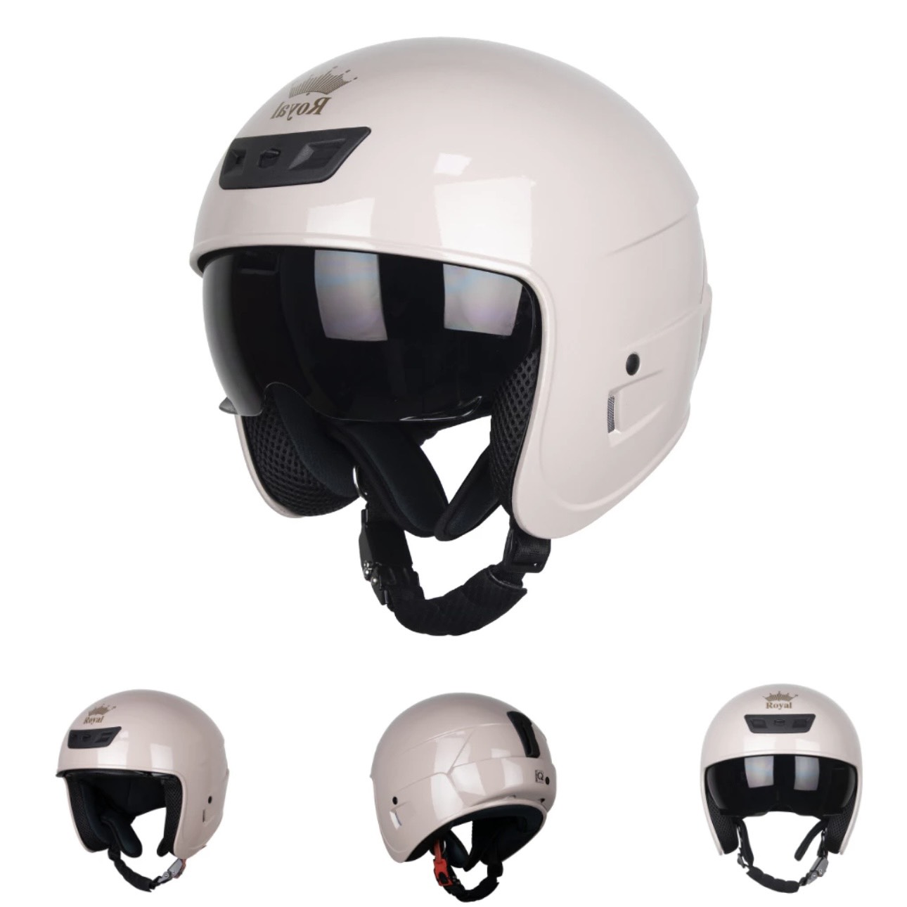 Headed Helmet with Acoustic Goggles, Removable Lining, For People with ...