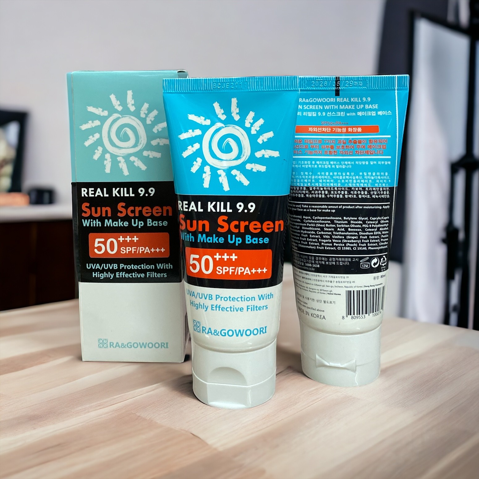 [CTY Goods - Sub-Stamp] Ra&Gowoori Real Kill Sunscreen 9.9 Sun Block ...