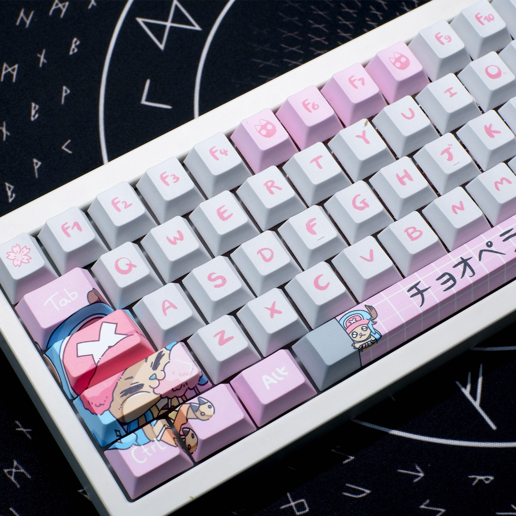 Keycap for Chopper Thick PBT Cherry Profile Mechanical Keyboard 126 ...