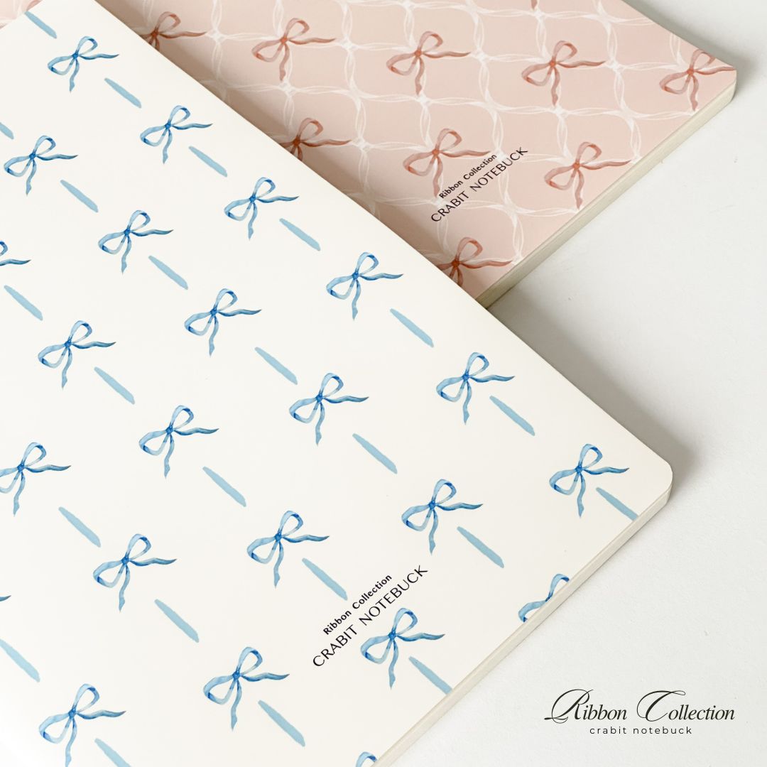 Crabit Ribbon Collection 120-page horizontal notebook | Shopee Malaysia