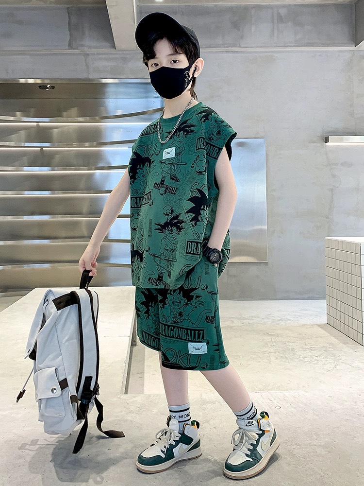 Set of clothes for boys 15-45kg with SULUKU pattern. Nice, airy ...