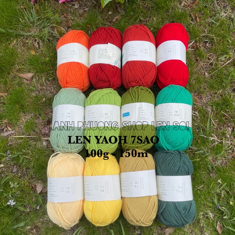 Yaoh 7Star Wool Roll 100g Large Yarn | Shopee Malaysia