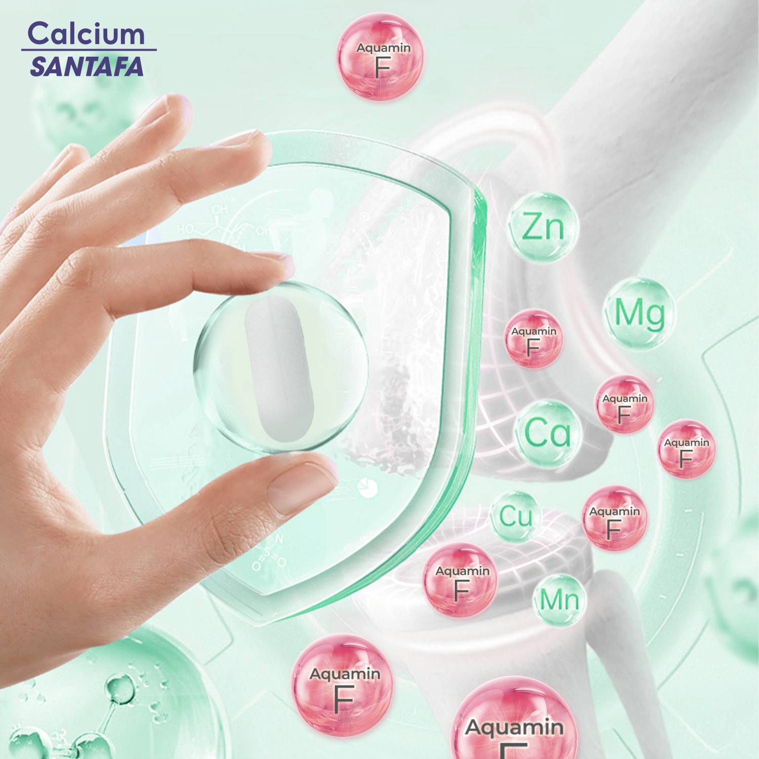 Calcium Supplement Pills to Reduce Osteoporosis and Reduce Calcium ...