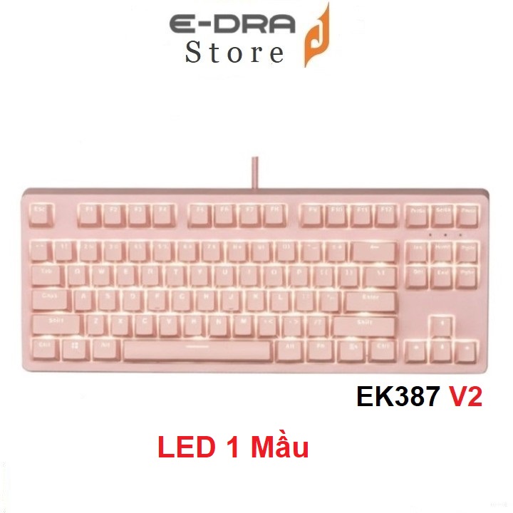 Edra EK387 RGB LED Mechanical Gaming Keyboard (Blue /Brown /Red E-dra ...