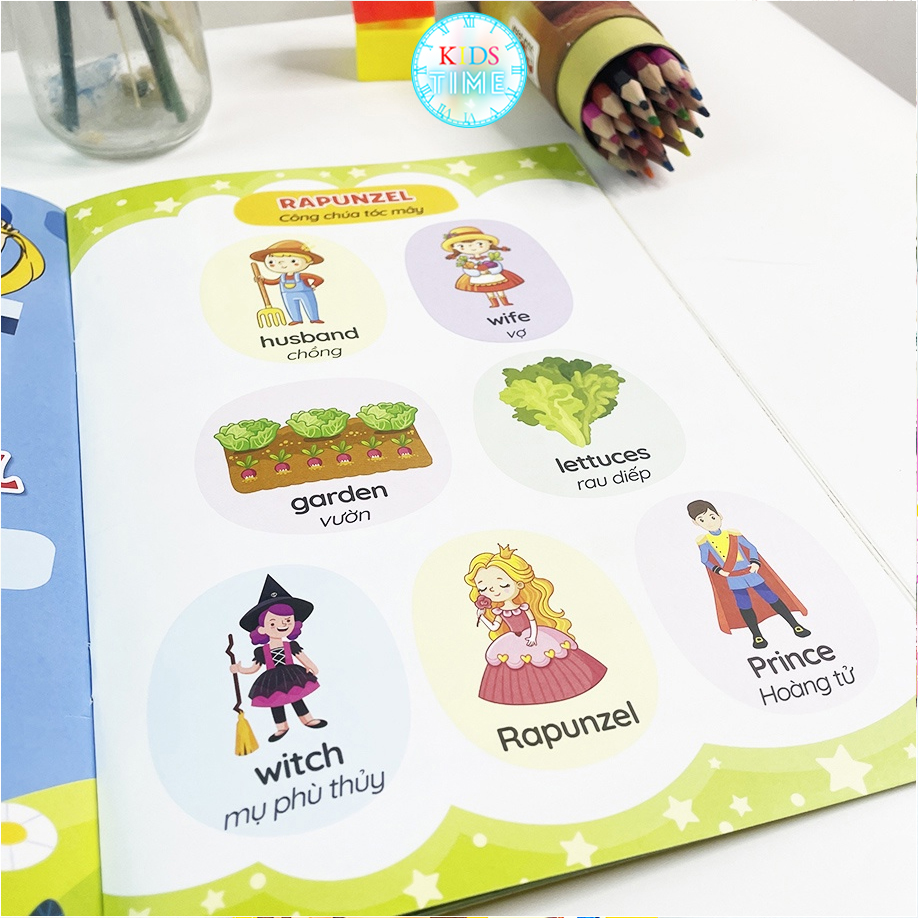 Fairy Tales Book - Visual Thinking Comic Set for Children English (With ...