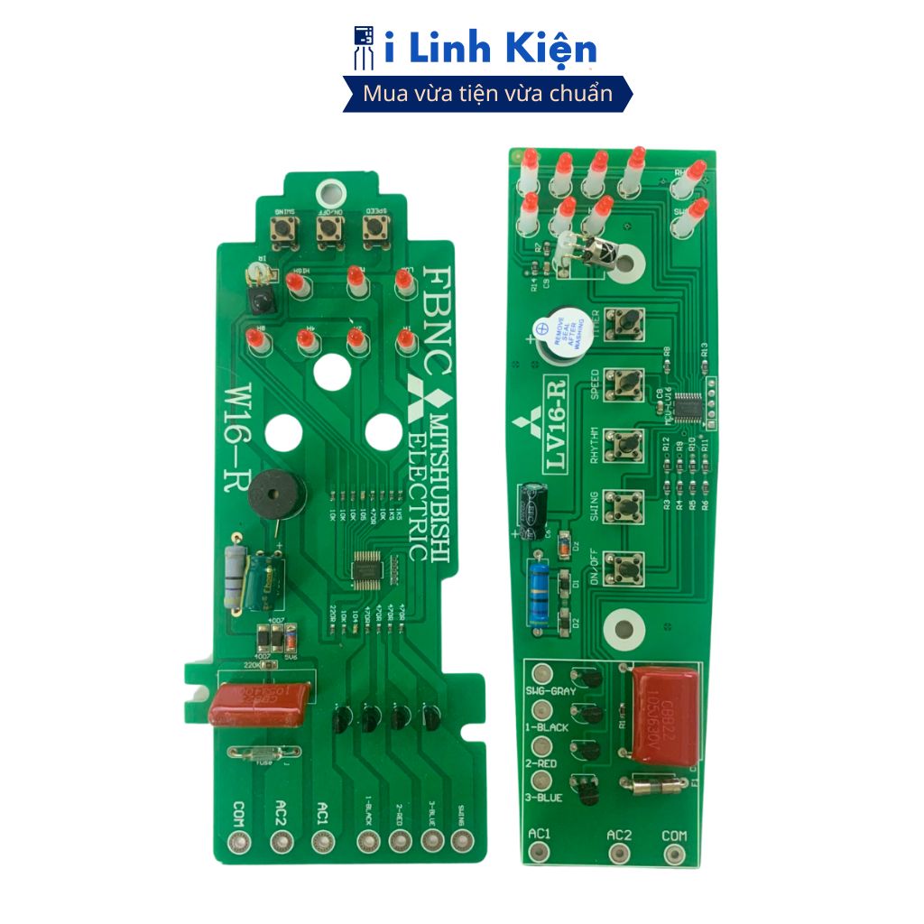 Mitsubishi remote control fan circuit LV16-R, W16-R used for genuine ...
