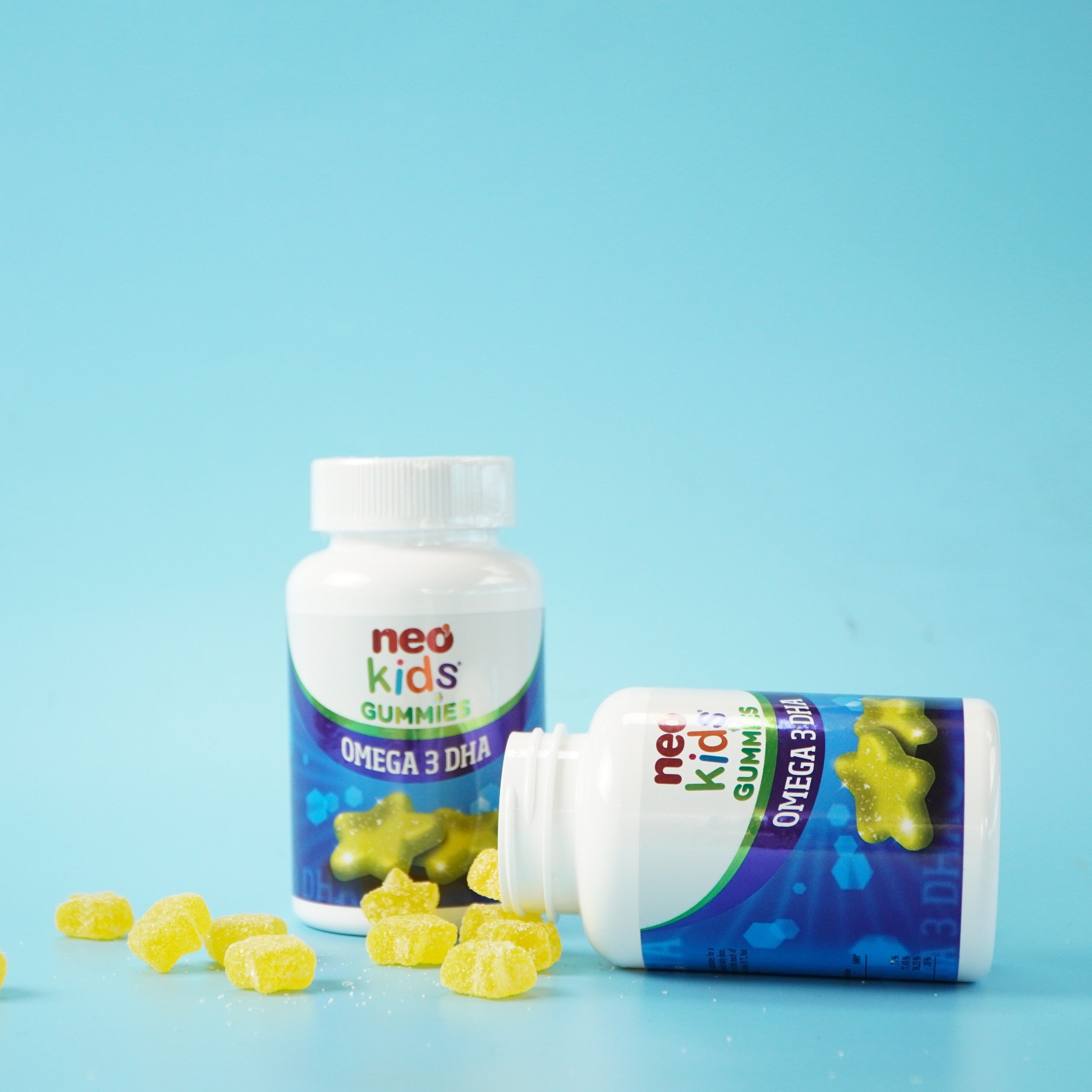 Neo Kids star DHA Gummies box of 60 chewable tablets | Shopee Malaysia