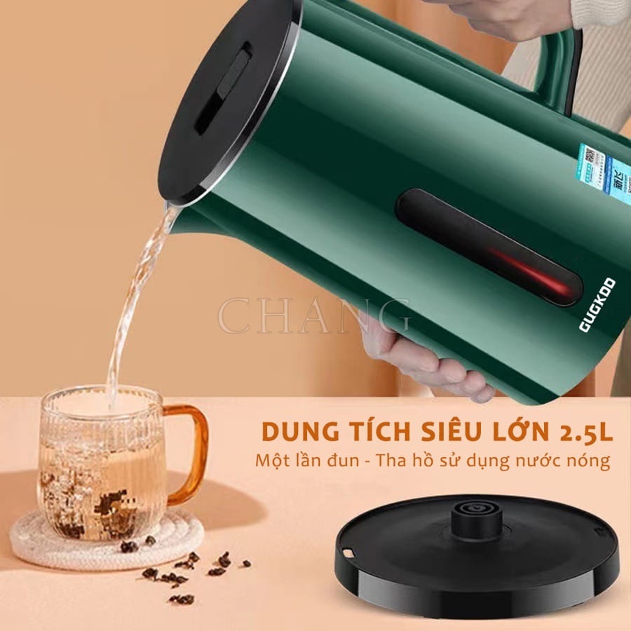 KONOHA Cuckoo Electric Kettle 1500W Capacity 2.5L Automatic Power Off ...
