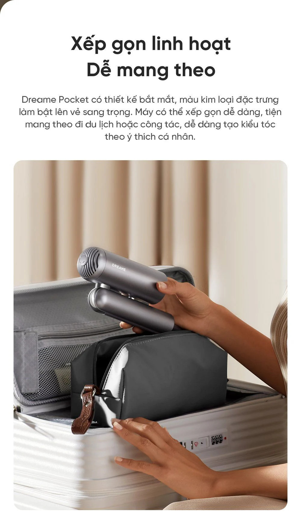 Dreame Pocket Foldable Dryer and Styler International Version - Genuine ...