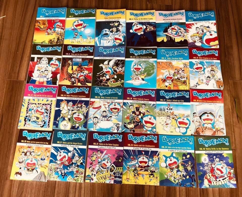 Book - Doraemon Long and Doraemon Plus short English anti-glare paper ...