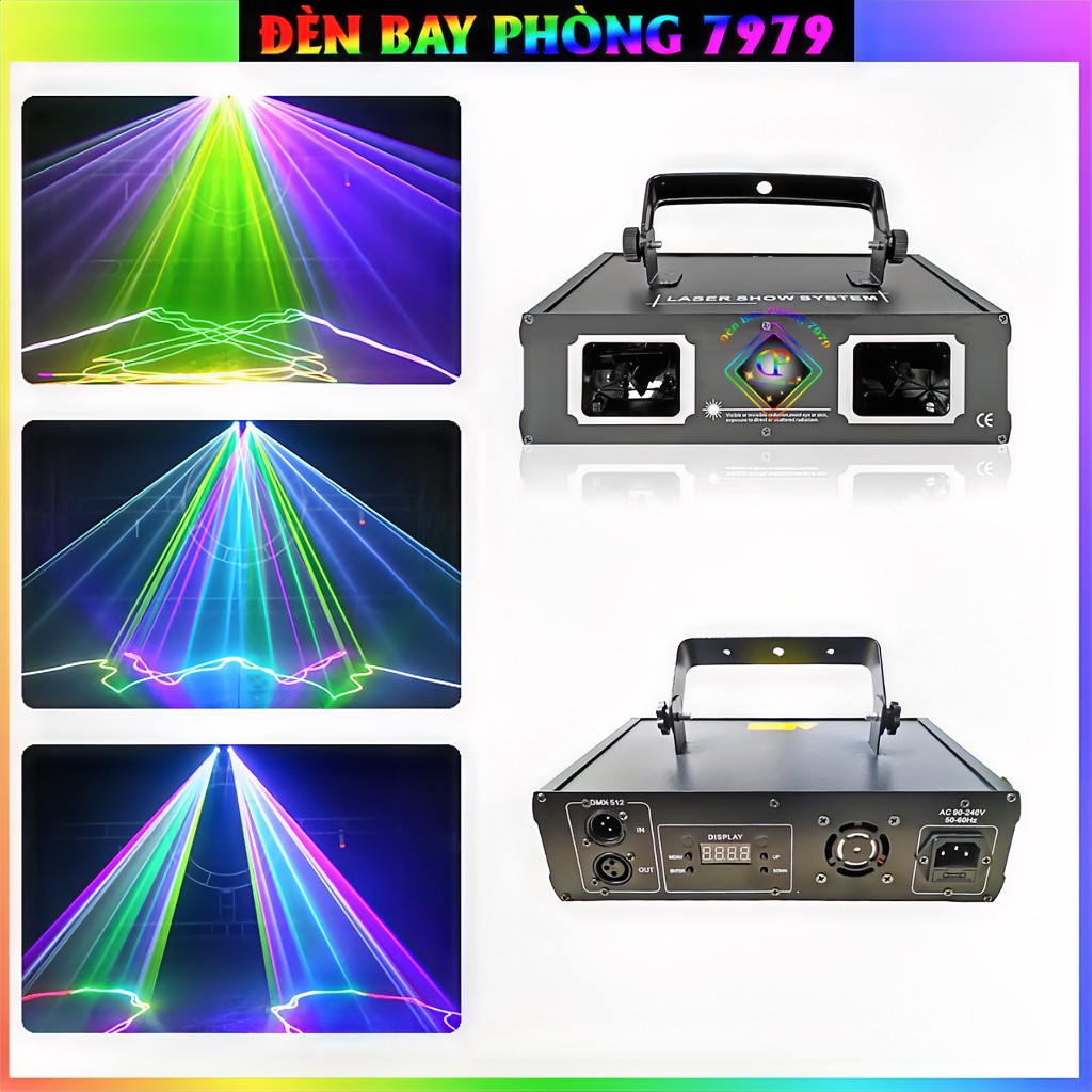 2-door 7-Color Laser Scanning Light, 500MW Capacity, Standard Beam for ...