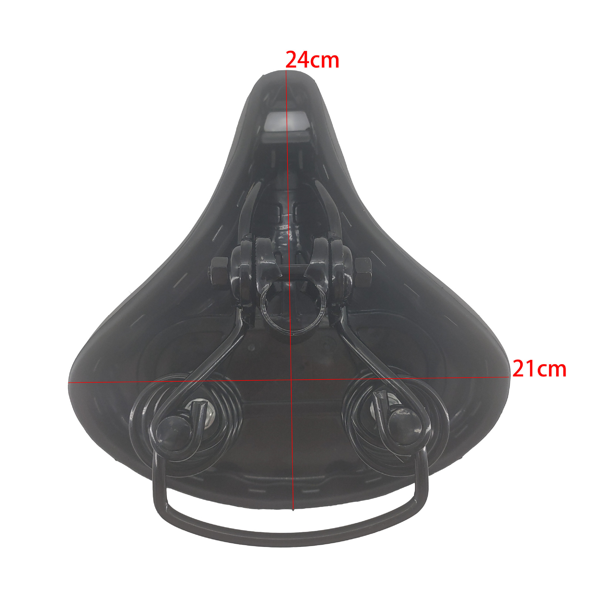 XO Smooth steel spring bicycle saddle with good shock resistance ...