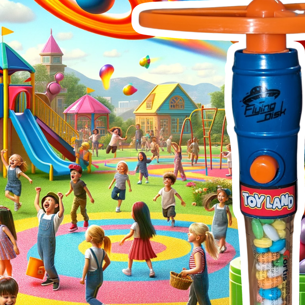 Flying Disk TOYLAND Candy Toy | Shopee Malaysia