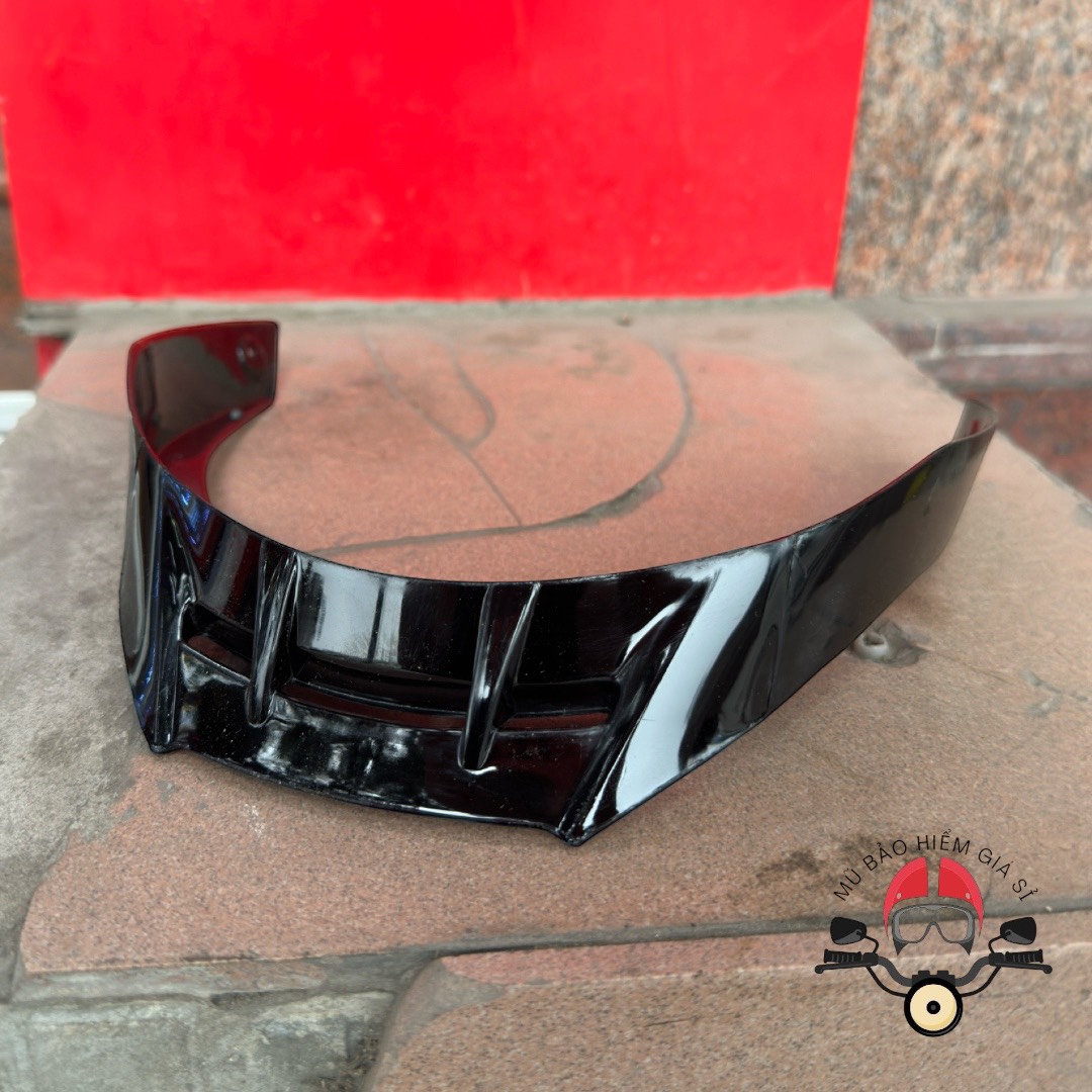 Pista spoiler mounted on full face helmet, spoiler for ROC 03, ROC 08 ...