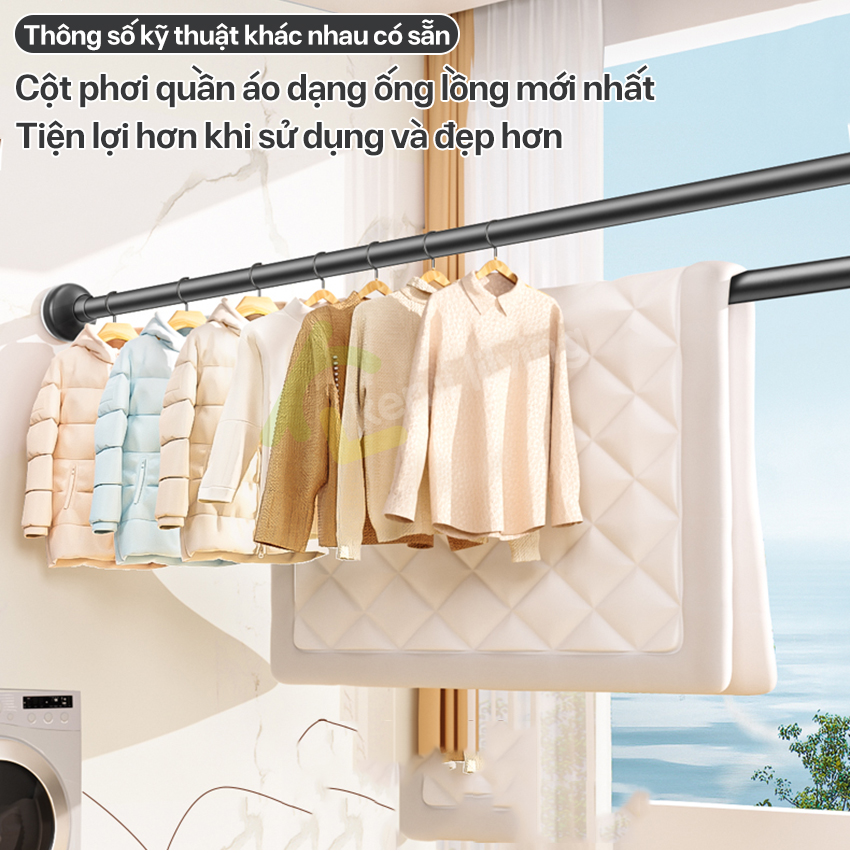 Aisha clothes hanger, clothes drying rack, hanging pole of many sizes ...