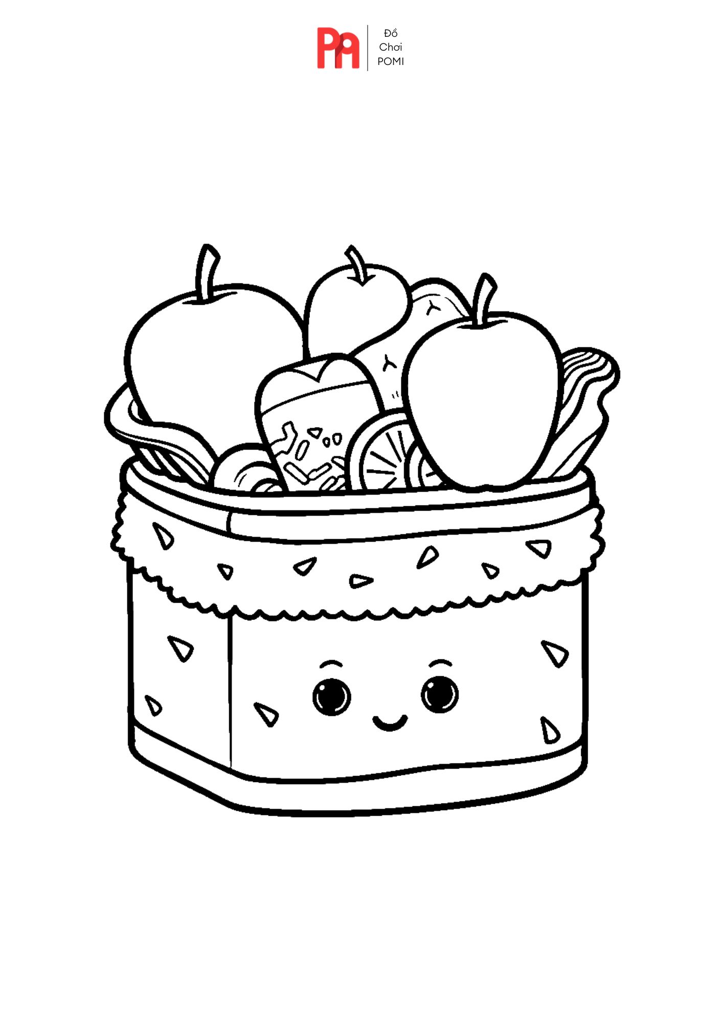 Food coloring pages with many different designs 25 50 pages A4 A5 ...