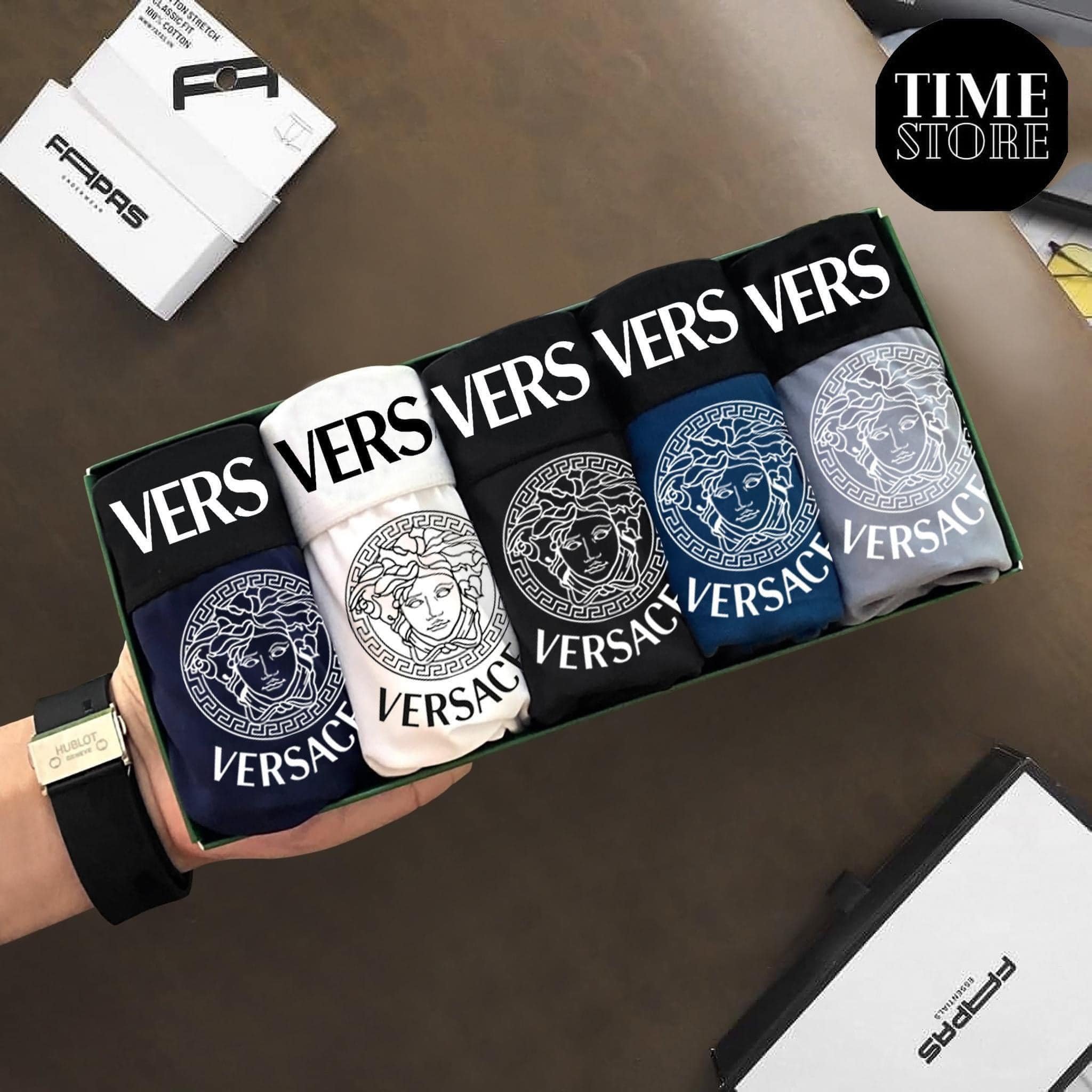 VERSACE men's briefs with 4-way stretch cold elastic, high quality ...
