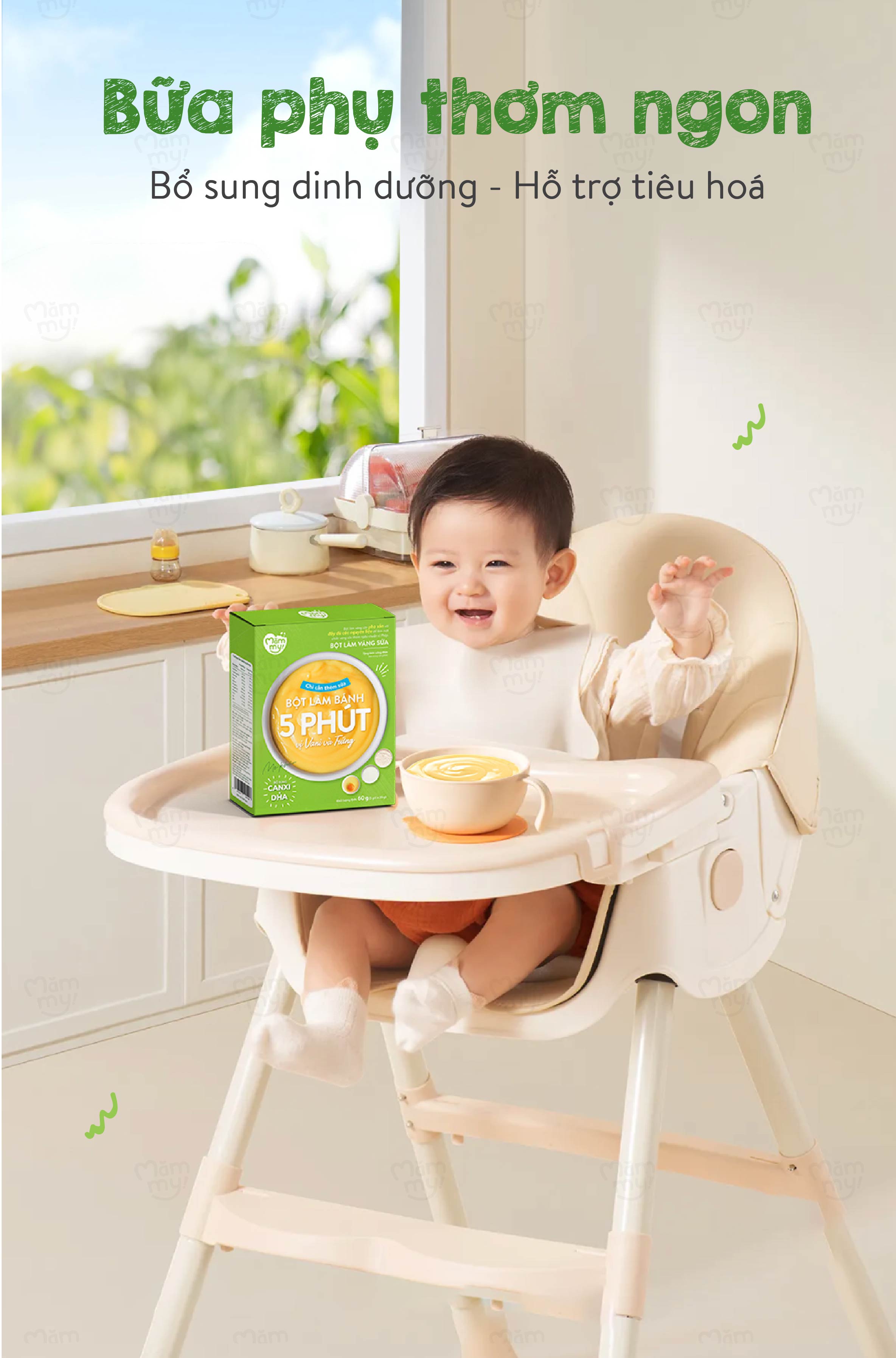 Mammy whey cake powder with vanilla and egg flavor as a snack for ...