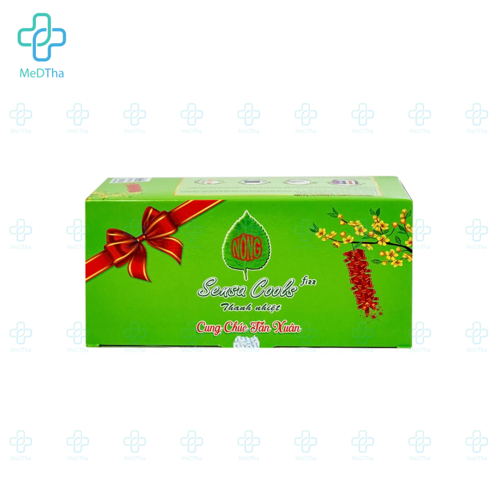 Sensa Cools Effervescent Powder - Heat Clearing Support, Vitamin C ...