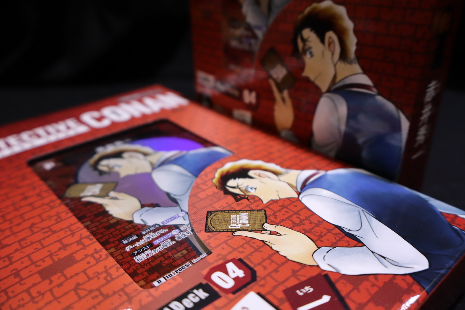 Conan TCG tactical chess set, Takaratomy, basic set CT-D04 Akai Shuichi version, quantity 1 box ...