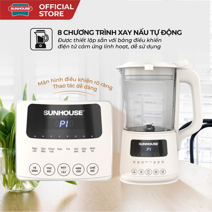 Sunhouse SHD5261 Multifunctional Nut Milk Maker 1L Capacity - Genuine ...