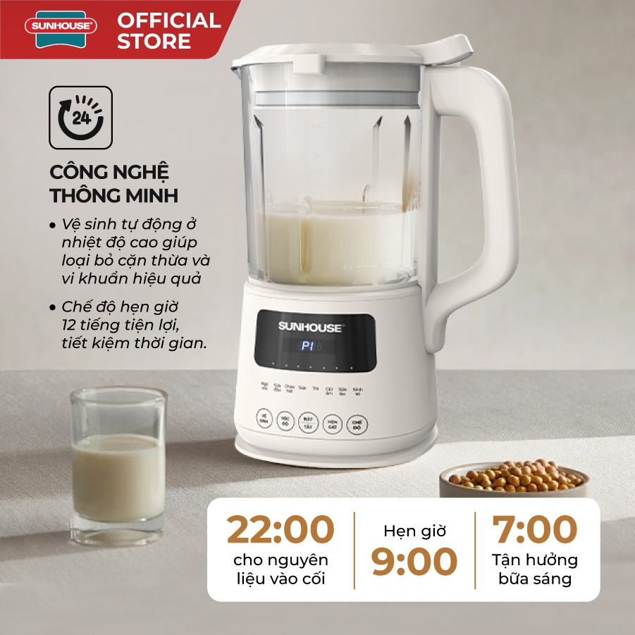 Sunhouse SHD5261 Multifunctional Nut Milk Maker 1L Capacity - Genuine ...